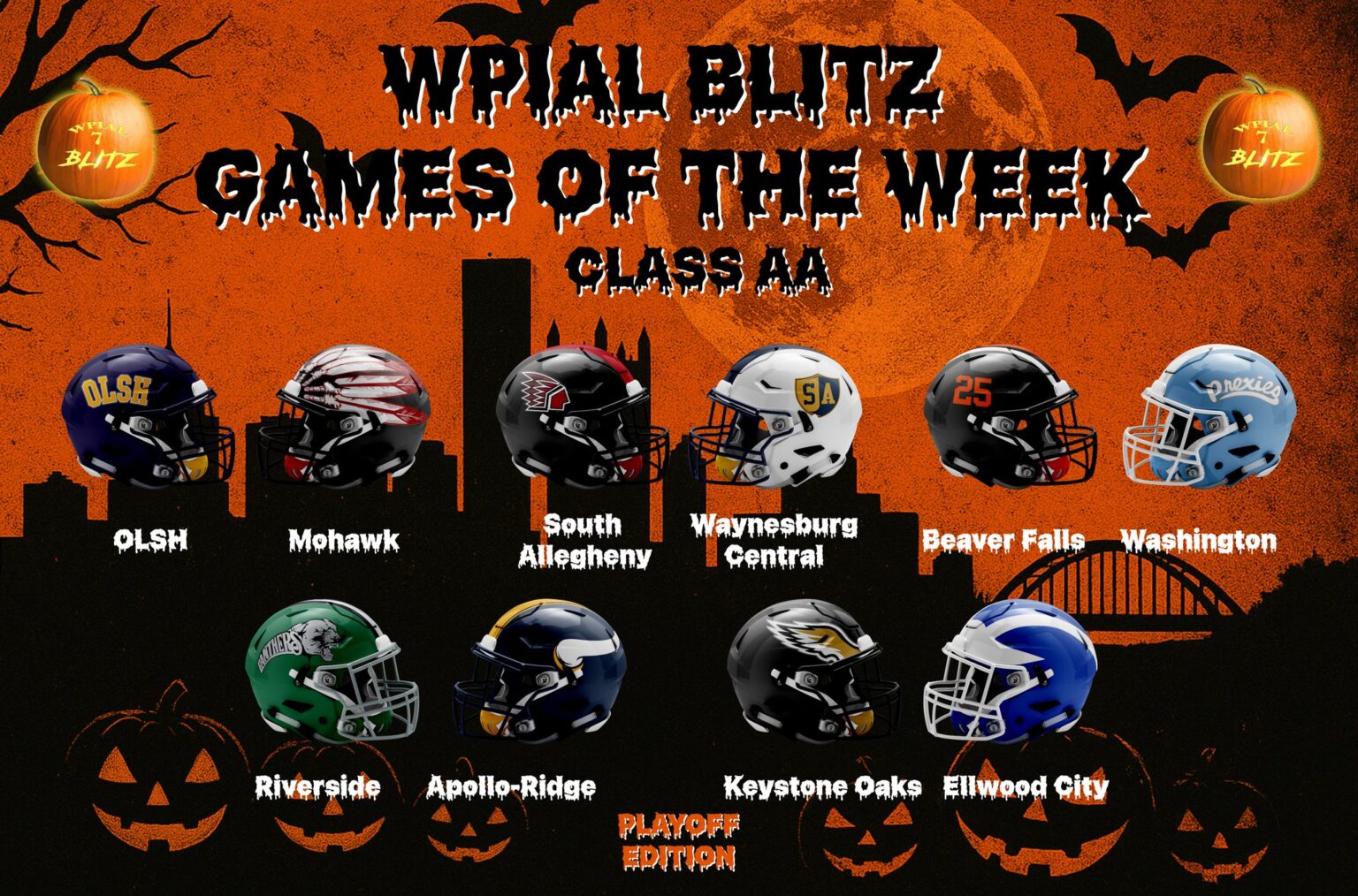 WPIAL 2025 Playoff Preview: 2A Round 1 - Steel City Blitz